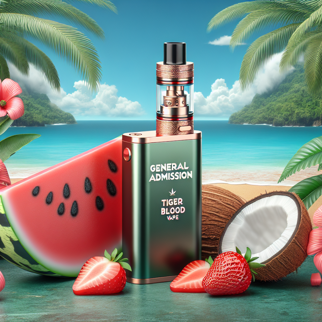Explore General Admission Tiger Blood Vape: A Tropical Cannabis Experience – Ashario
